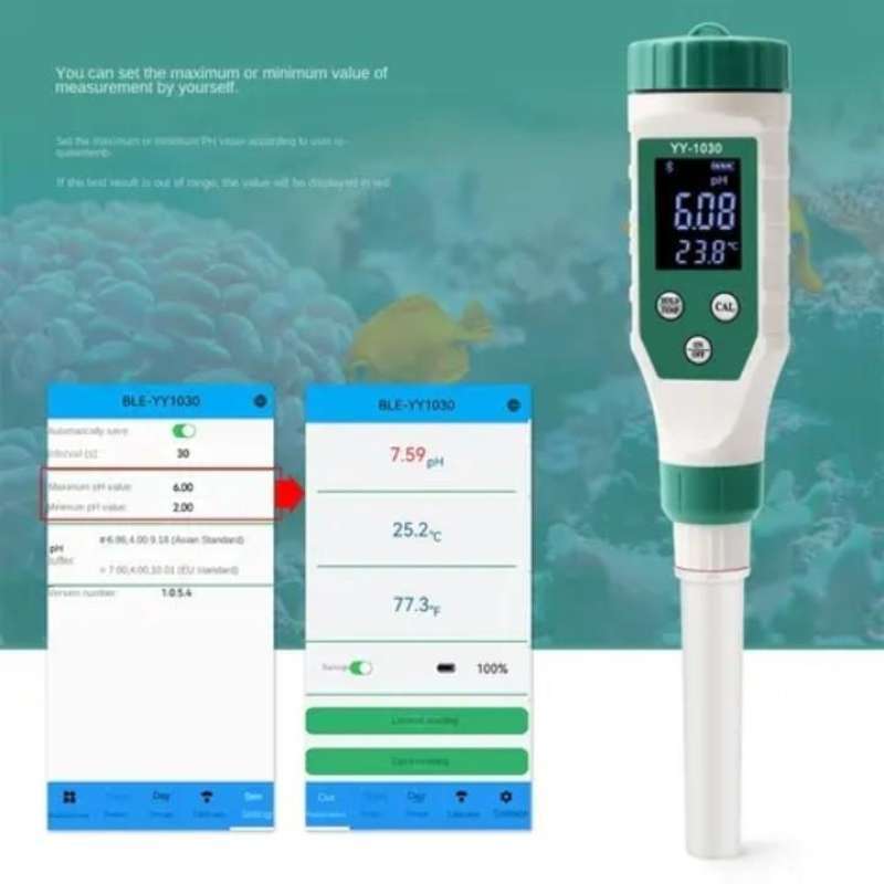 Jual Meat Ph Meter Daging Buah Makanan Food Acid Tester Sayur Fruit ...