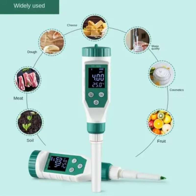 Jual Meat Ph Meter Daging Buah Makanan Food Acid Tester Sayur Fruit ...