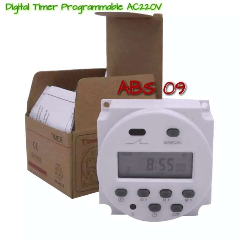 Promo Timer Digital Relay Switch On Off Otomatis Listrik Pln Ac220v Ac ...