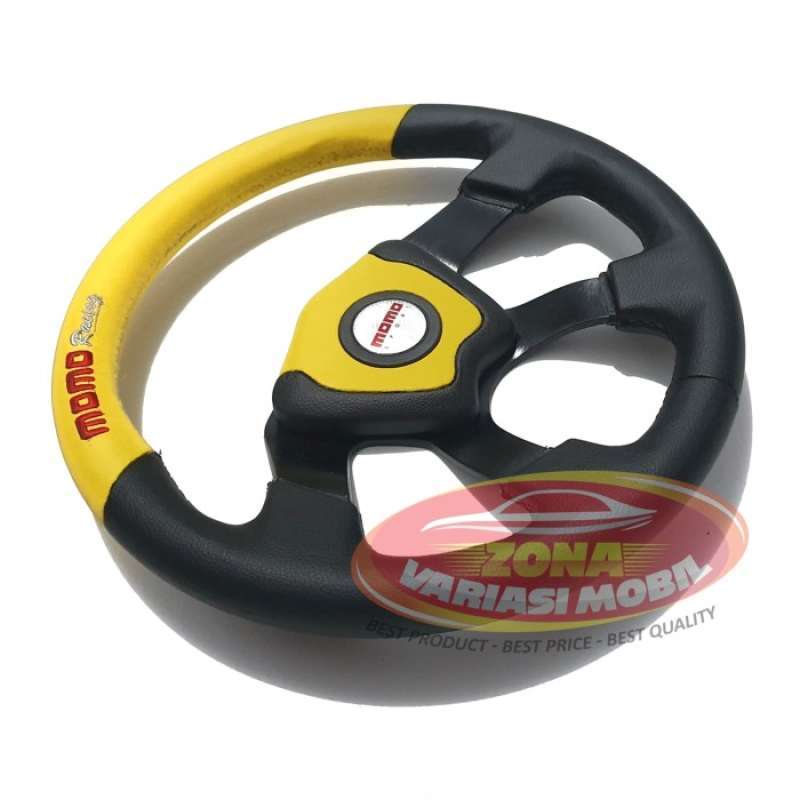 Promo Stir Racing Steer Mobil Universal Momo K4 Crab 14 Inch Kuning ...