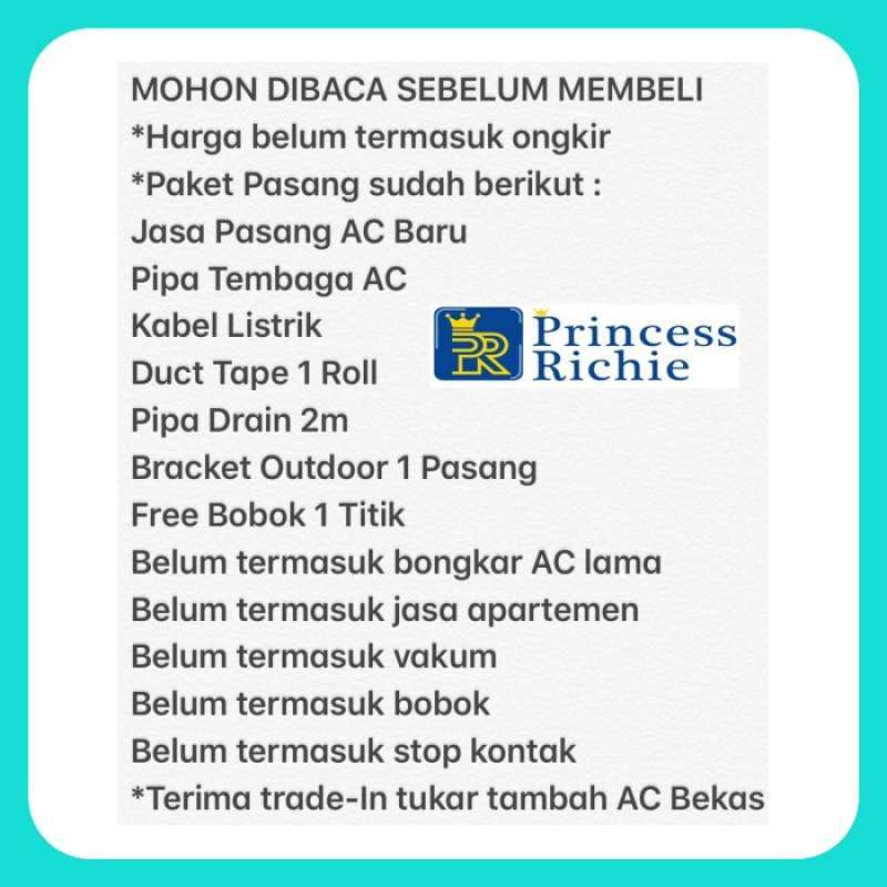 Promo Ac Sharp 1/2pk Ah-a5ucy 350w Free Pemasangan Dan Pipa 5 Meter ...