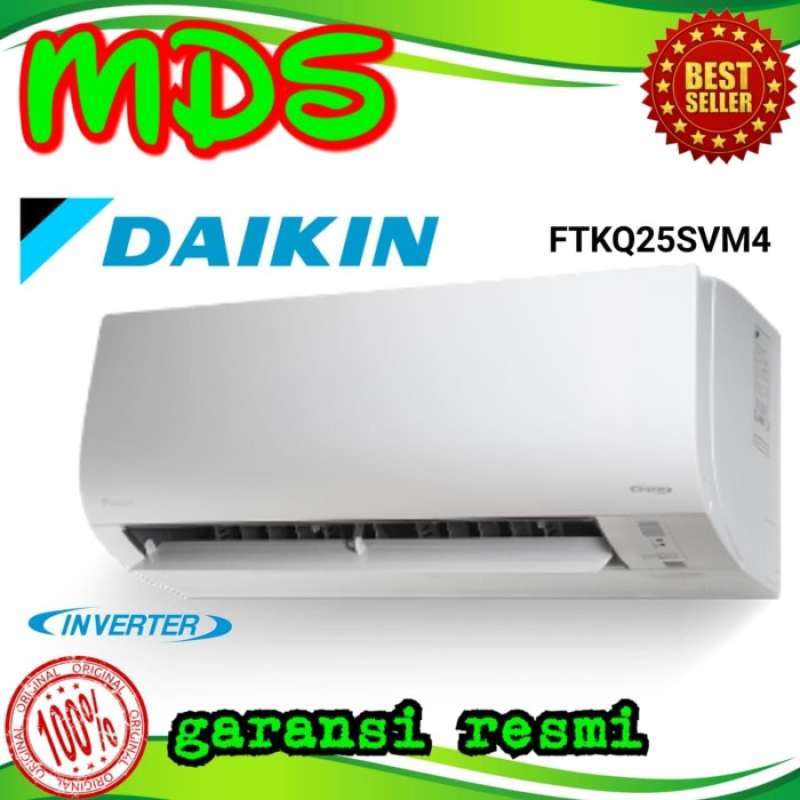 Promo Ac Daikin 1pk Ftkq 25 + Pasang Instalasi Flash Inverter 1 Pk Thailand Diskon 33% Di Seller ...