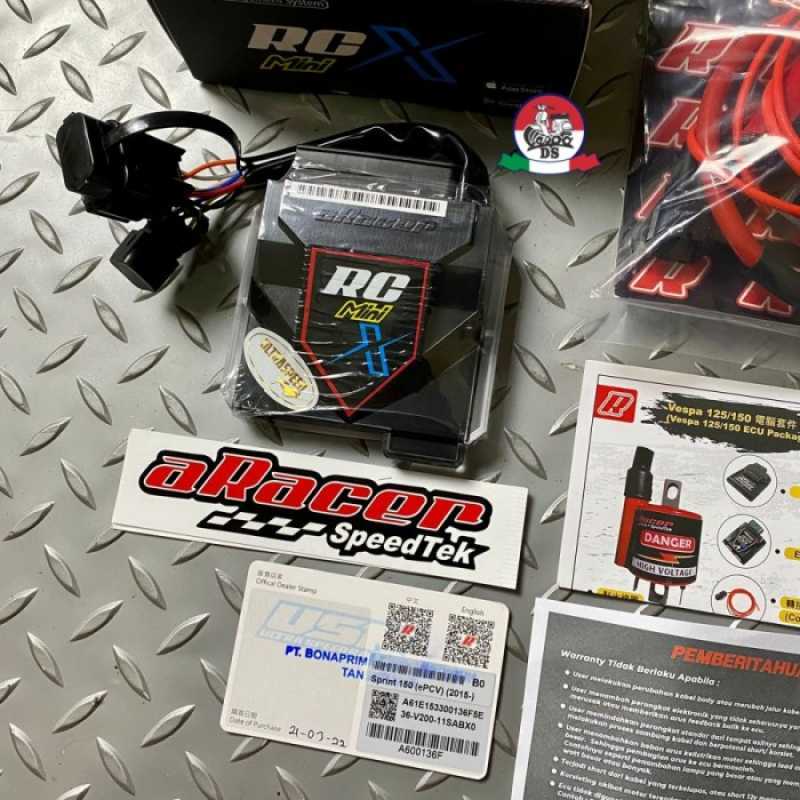 Promo Ecu Racing Aracer Speedtek Rc Mini X + Koil Vespa Sprint ...