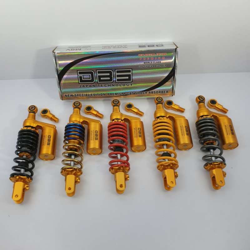 Promo Shock Sokbreker 150 Merah Maron Gold Series Terbaik - Red Black ...