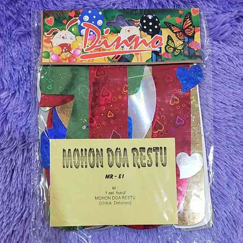 Jual Mohon Doa Restu Dekorasi Di Seller Craft With Love - 17 Ilir, Kota ...