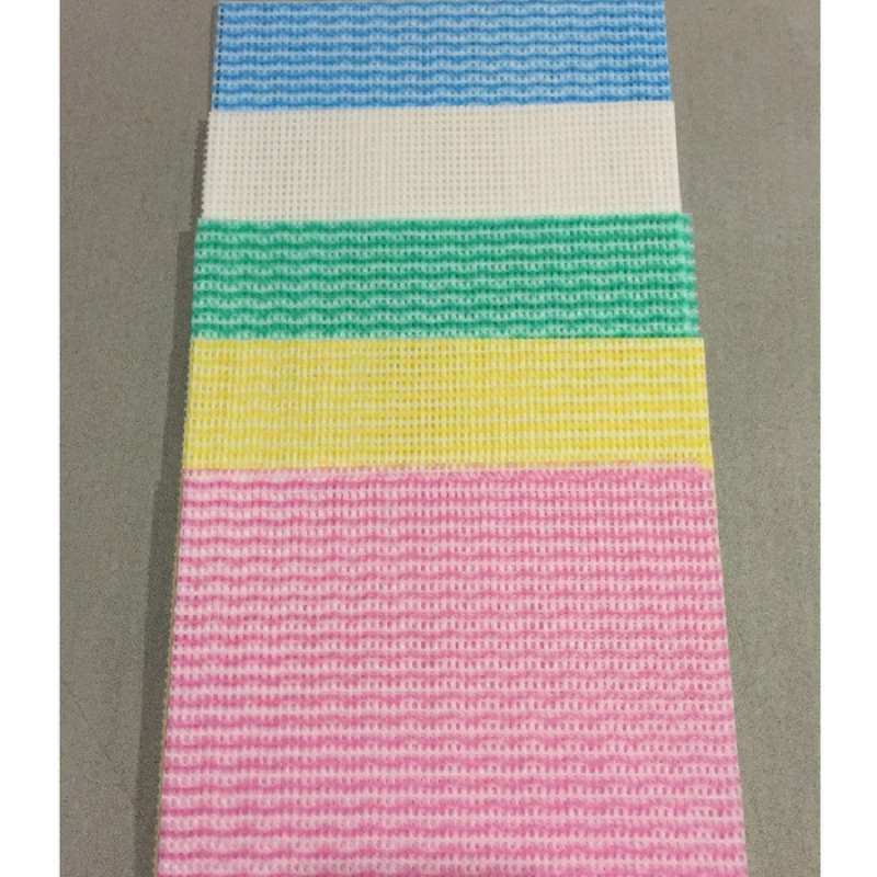 Jual Kain Lap Kuraflex Counter Cloth Kuraray - Biru Multicolor Di ...