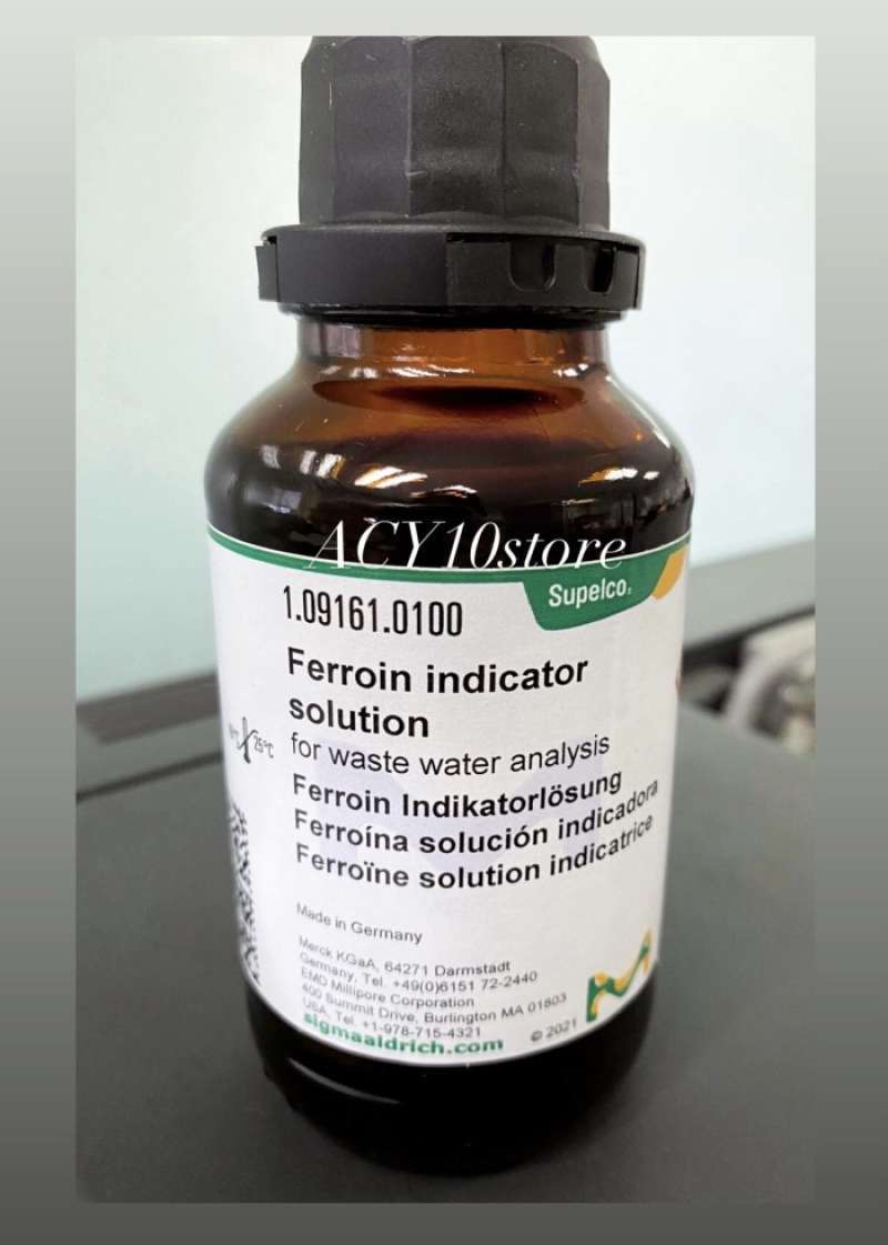 Promo Merck 1.09161.0100 Ferroin Indicator Solution For Waste Water ...