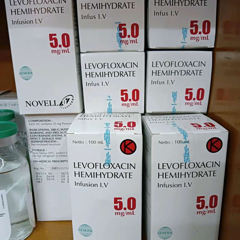 Jual Levofloxacin/injeksi/infus/ 1 Botol Di Seller Sehat Shop - Pal ...