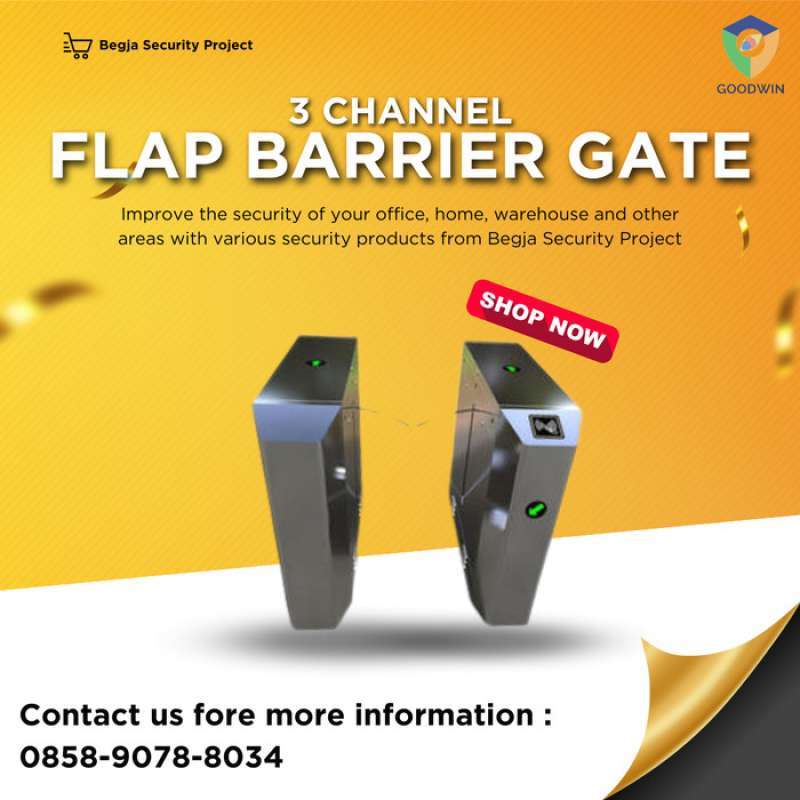 Jual Flap Barrier Gate/ Automatic Gate 3 Channel Di Seller Begja ...