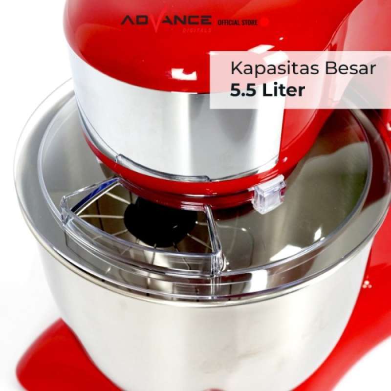Promo Stand Mixer Advance Smx 55 Kapasitas 5,5 Liter / Mixer Jumbo ...