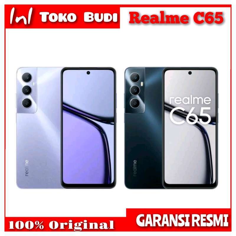 Promo Realme C65 (8/128 8/256) Garansi Resmi - 8/256 Purple No Bonus ...