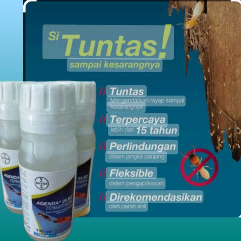 Promo Agenda Anti Rayap 25 Ec 100 Ml , Bayer - Tanpa Bau - Obat Rayap ...