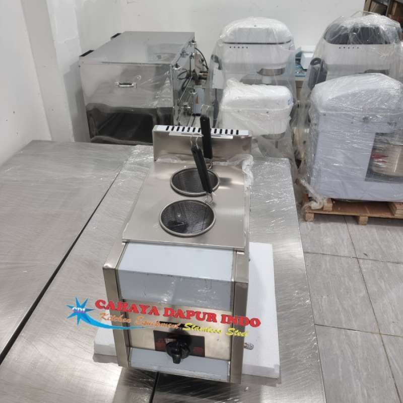 Promo Rebus Mie 2 Lubang/gas Noodle Boiler 2 Hole /mesin Rebus Mie/masak Mie Diskon 23% Di ...