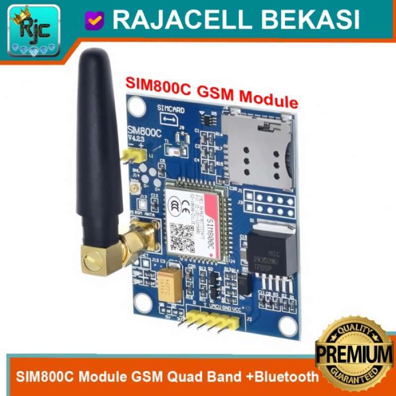 Promo Ultimate Sim800c Dev Board Gsm Gprs Blietooth Serial Module ...