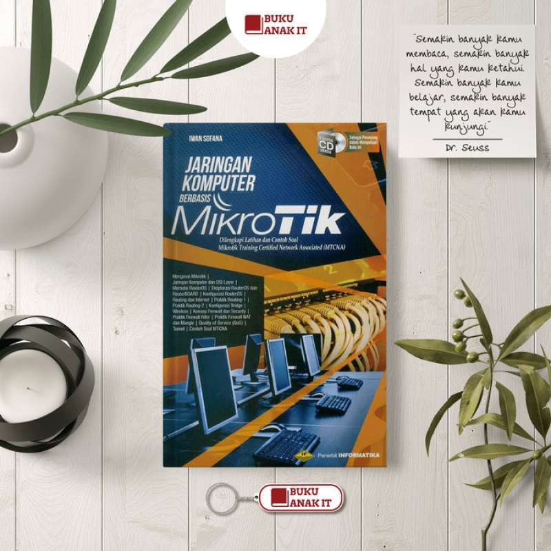 Promo Buku Jaringan Komputer Berbasis Mikrotik Diskon 23% Di Seller ...