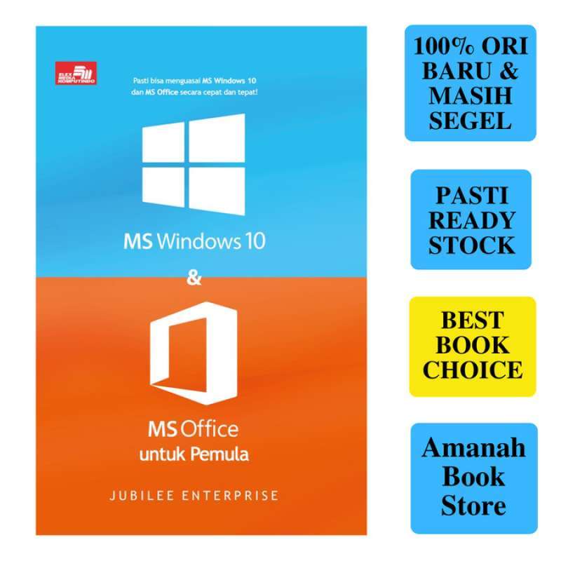 Promo Ms Windows 10 Dan Ms Office Untuk Pemula Diskon 23% Di Seller ...