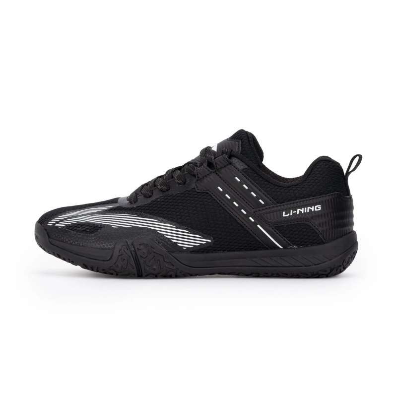 Promo Sepatu Badminton Lining Saga Lite 8 Original Black White Diskon ...