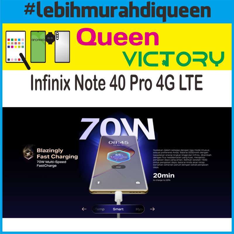 Jual Infinix Note 40 Pro 4g Lte 8/256 Garansi Resmi Indonesia Di Seller ...
