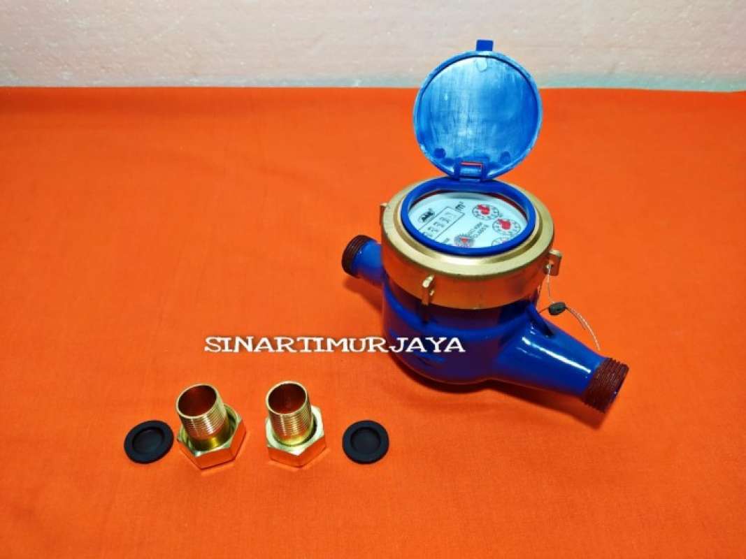 Promo Meteran Air Body Besi Sni / Water Meter / Water Flow Meter Diskon ...