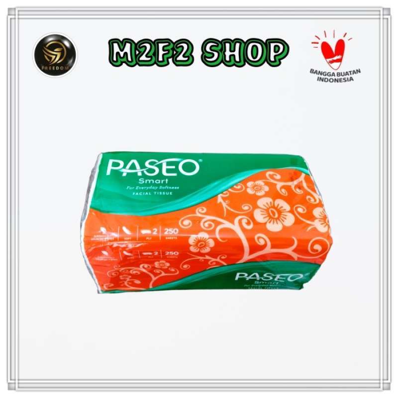 Promo Tisu Paseo Smart Facial Softpack Non Perfumed - 250 Sheets Diskon ...