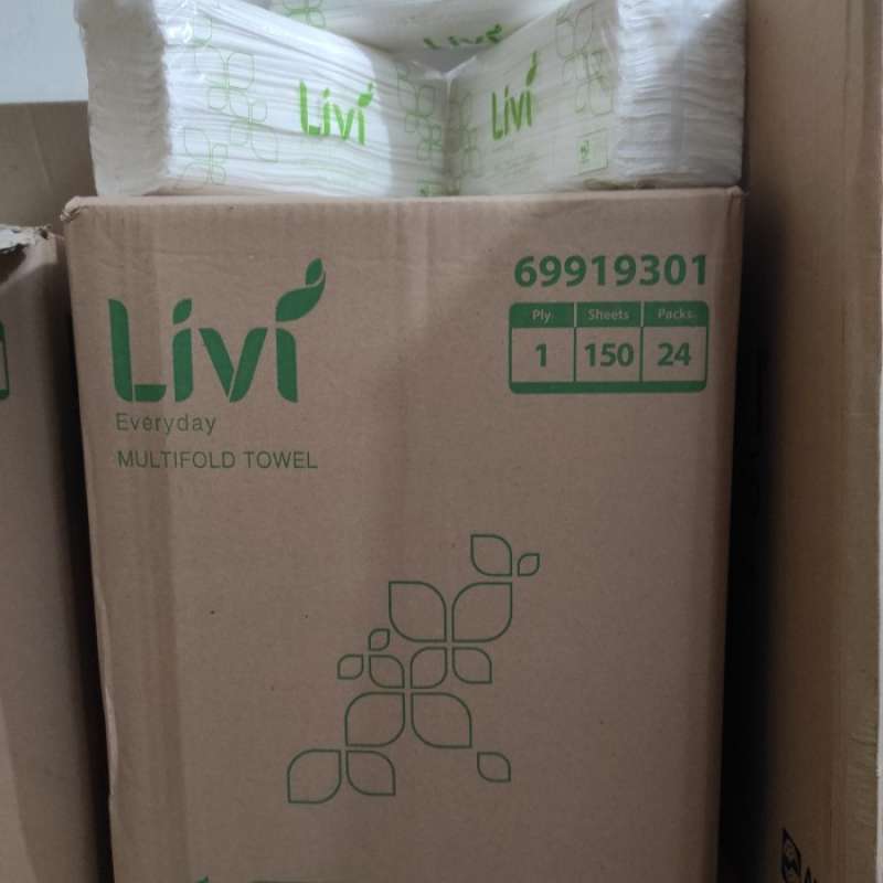 Promo Livi Multifold Everyday 1 Dus / Tissue Minyak / Smart Multifold ...