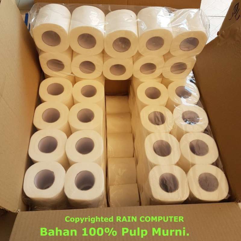 Promo Tissue Gulung / Toilet Roll Emed Non Brand Pup 1 Dus Isi 100 ...