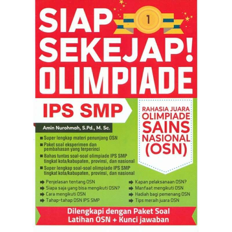 Promo Siap Sekejap! Olimpiade Ips Smp Rahasia Juara Olimpiade Sains ...