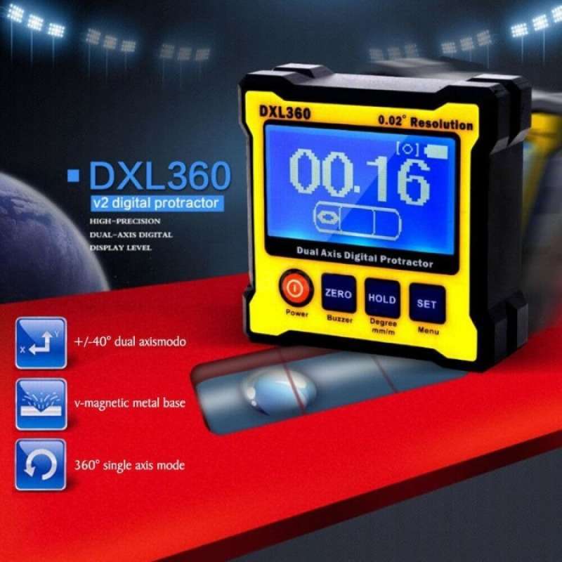 Promo Digital Tractor Dxl360 Angle Finder Inclinometer Level Dxl-360 ...