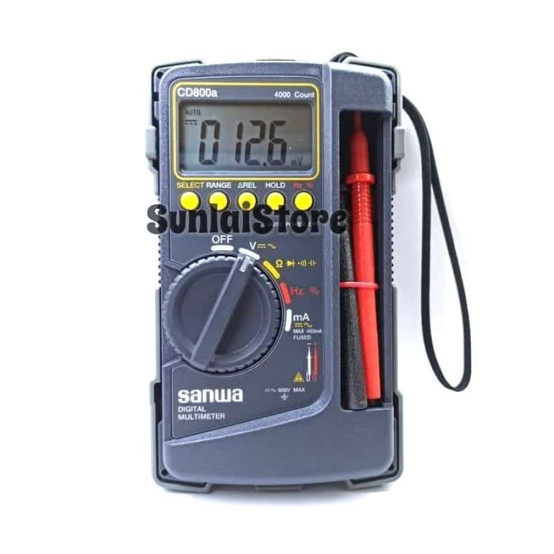 Promo Multitester Multimeter Sanwa Cd800a Cd-800 A Cd 800 A Diskon 23% ...