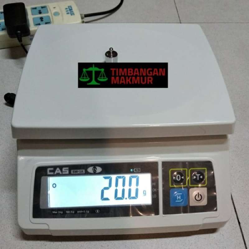 Promo Timbangan Digital Double Display Cas Sw 1a Diskon 23% Di Seller ...