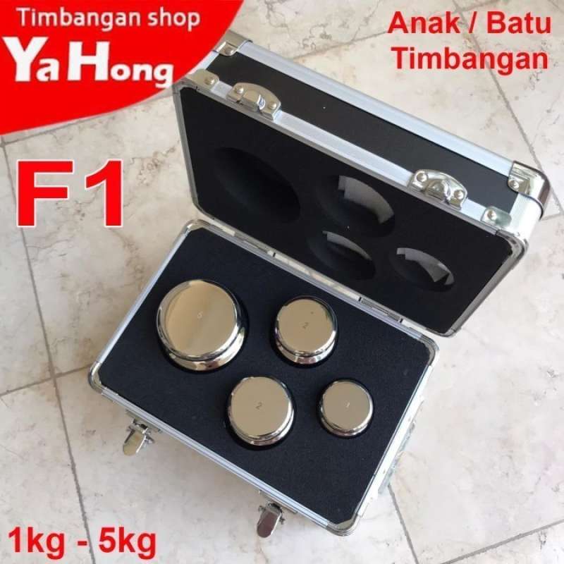 Promo Anak Timbangan Batu Timbangan Kalibrasi F1 Series 1kg-5kg Box Diskon 23% Di Seller ...