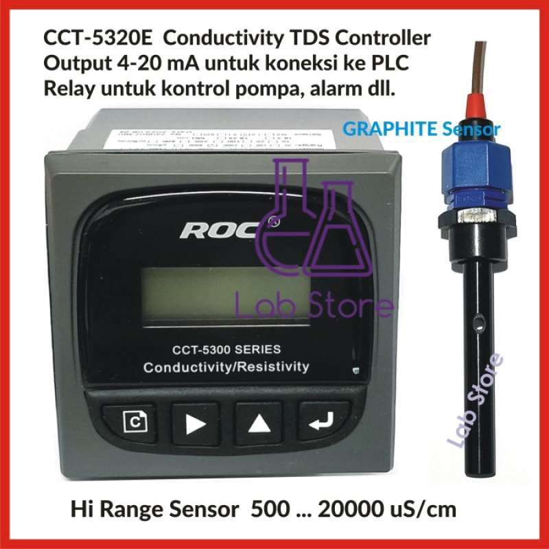 Promo Hi Range Conductivity Tds Meter Controller Cct-5320e Roc Create ...