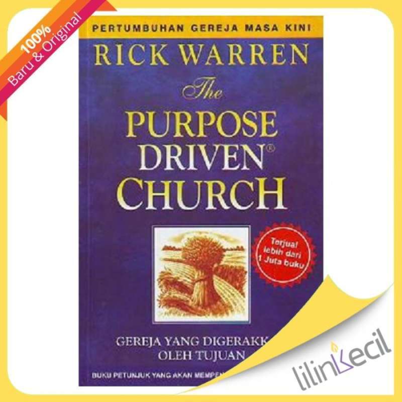 Promo The Purpose Driven Church - Hc - Terjemahan (rick Warren) Diskon ...