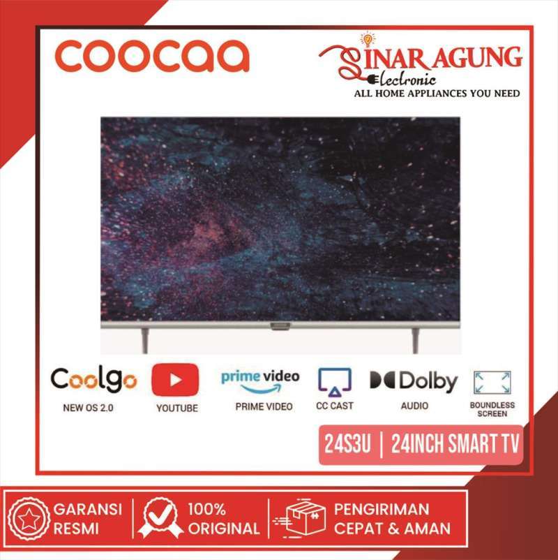 Promo Coocaa 24s3u Led Smart Tv Digital 24 Inch - Garansi Resmi Diskon ...