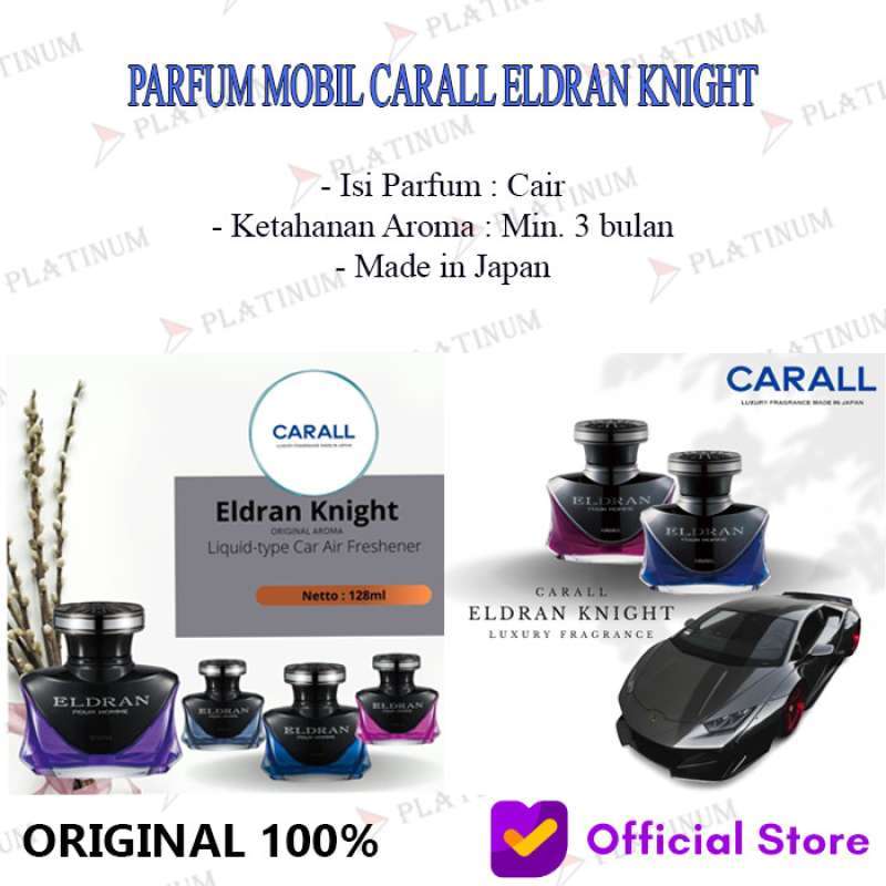 Promo Parfum Dashboard Mobil Botol Carall Eldran Knight Japan Diskon 21% Di Seller Toplets Shop ...