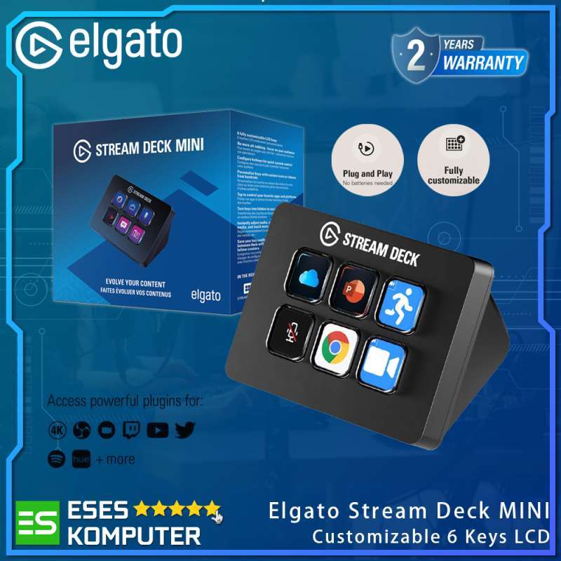 Jual Elgato Stream Deck Mini 6 Lcd Keys Live Controller Di Seller Eses ... Jual Elgato Stream Deck Mini 6 Lcd Keys Live Controller Di Seller Eses ...