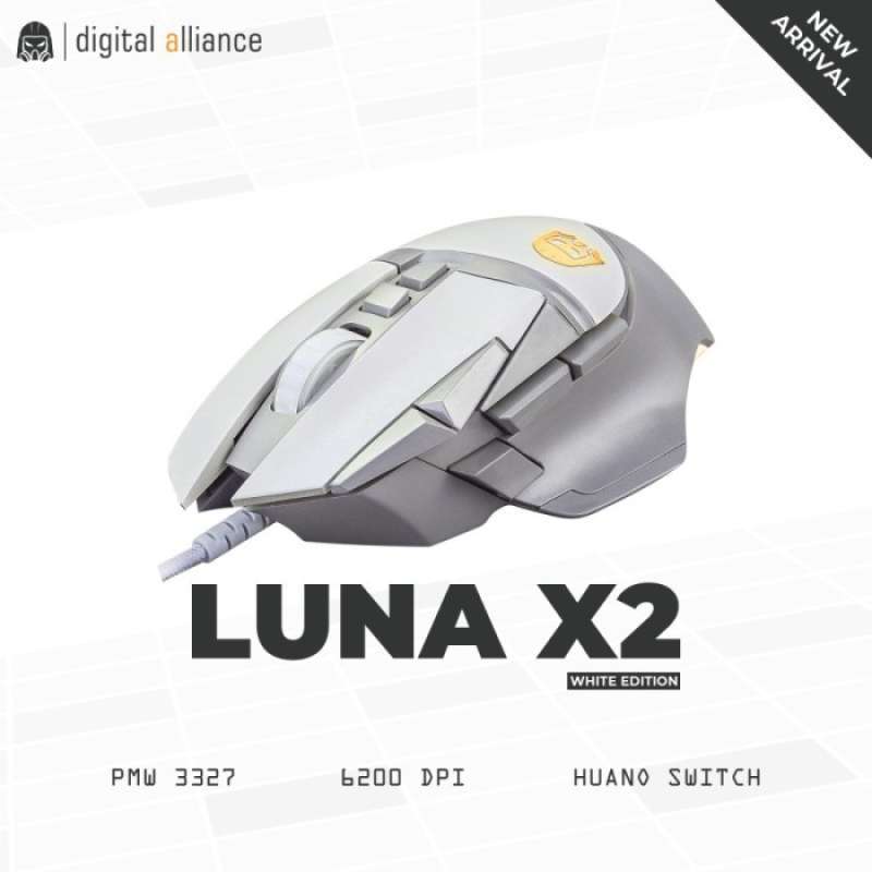 Promo Mouse Da Luna X - Luna X - Mouse Gaming Da Luna X Diskon 23% Di ...