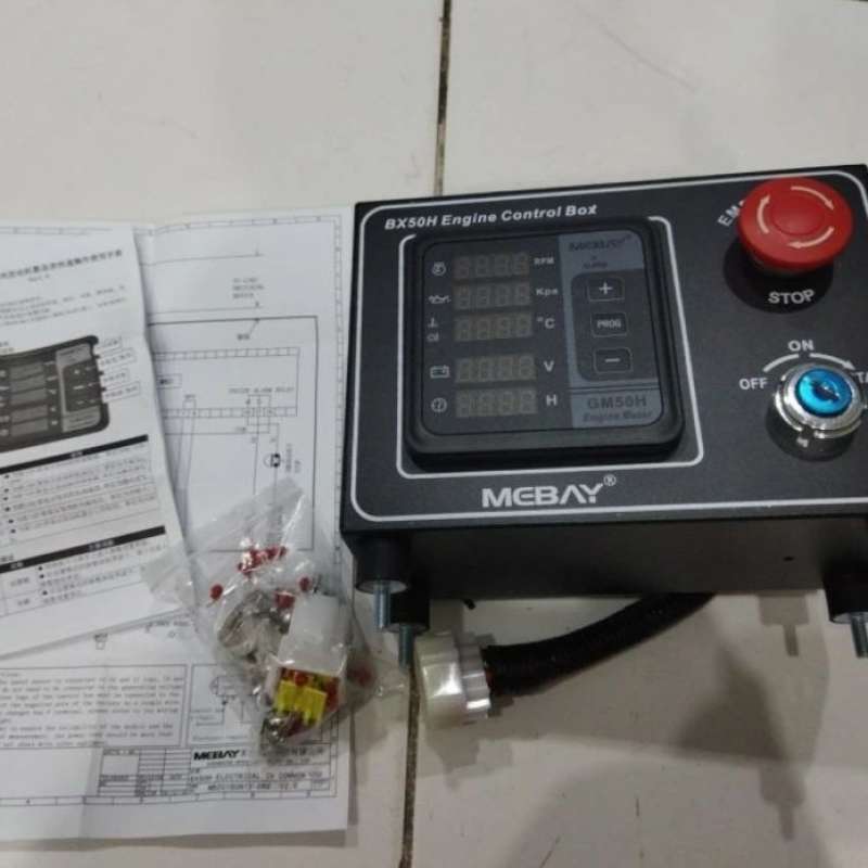 Promo Box Panel Bx50h Mebay Control Engine Pompa Hydrant Gm50h Genset ...