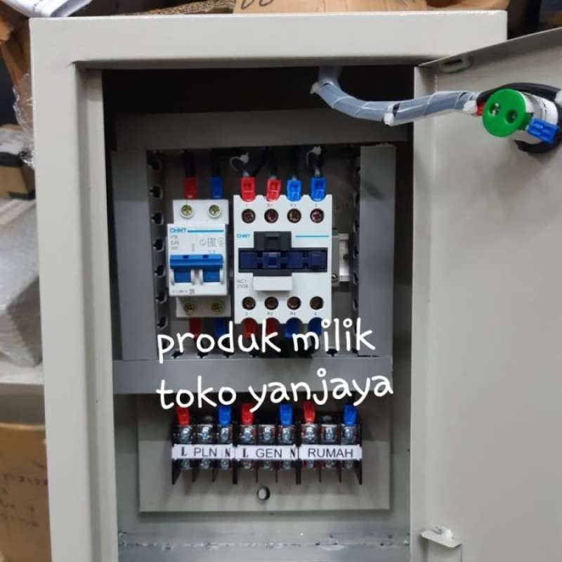 Promo Panel Pln-genset 4oa/panel Contaktor 40a Pln-genset Diskon 23% Di ...
