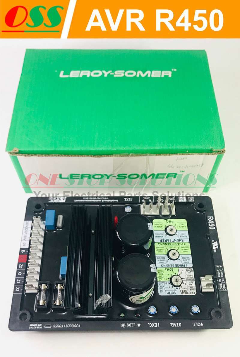Promo Avr R450 Genuine Asli Leroy Somer Made In France R 450 Diskon 23% ...