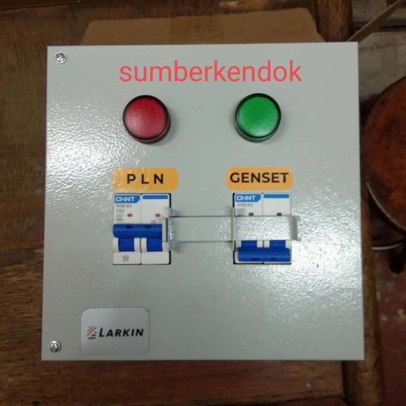 Promo Chint Panel Interlock 2p 63a Switch Pln - Genset Ohm Saklar Cos 1 ...