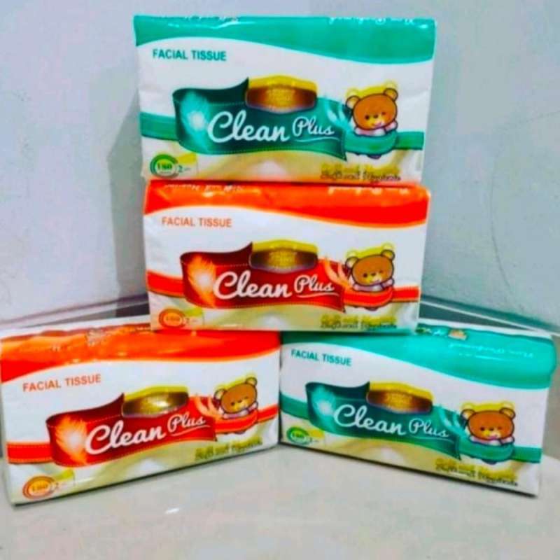 Jual Facial Tissue Clean Plus 180 Sheet 2 Ply Di Seller Rdf Store ...