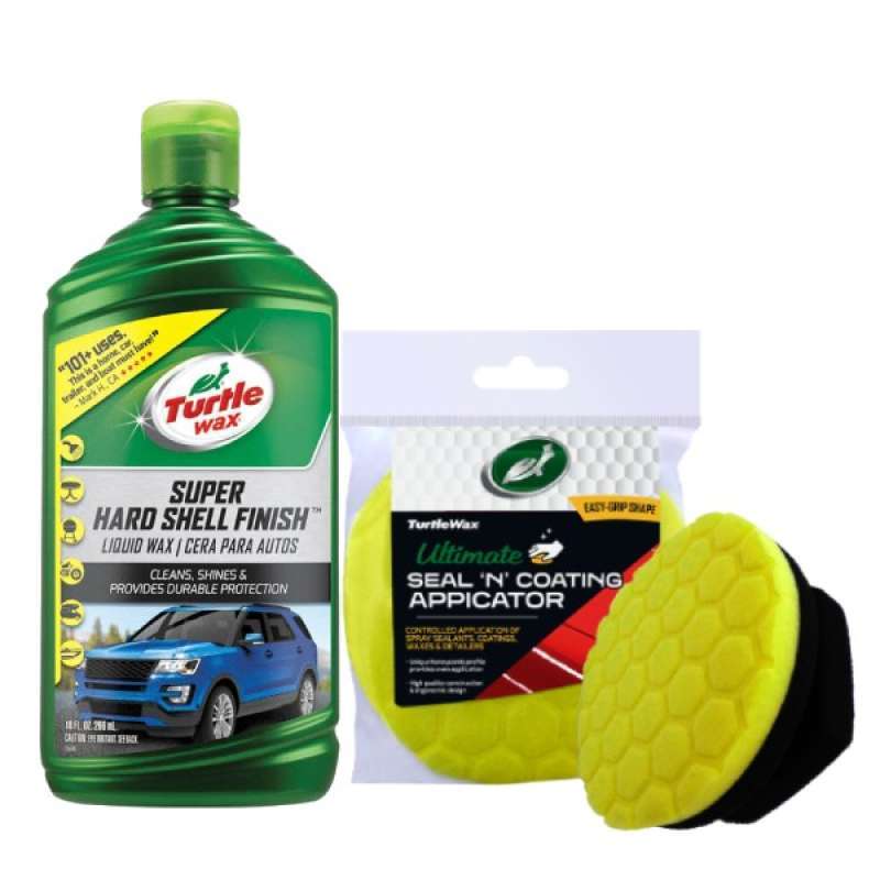 Promo Turtle Wax [bundle] Super Hard Shell Liquid Wax + Coating ...