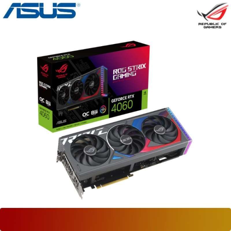 Jual Asus Rog Strix Geforce Rtx 4060 Oc Edition 8gb Gddr6 Di Seller ...