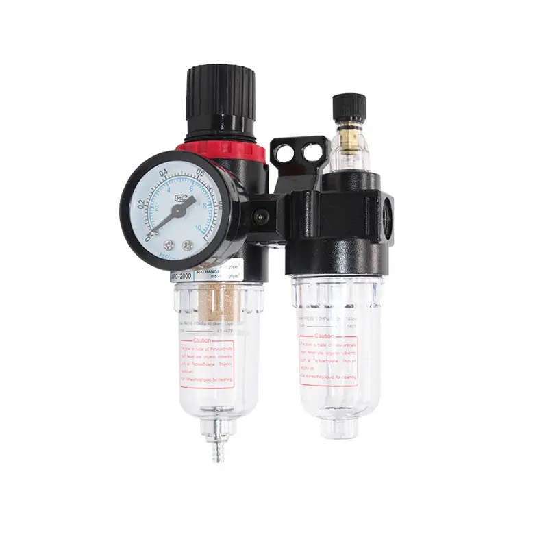 Jual Regulator Saringan Udara Kompresor 2 Tabung Afc 2000 Drat 1/4 Inci ...