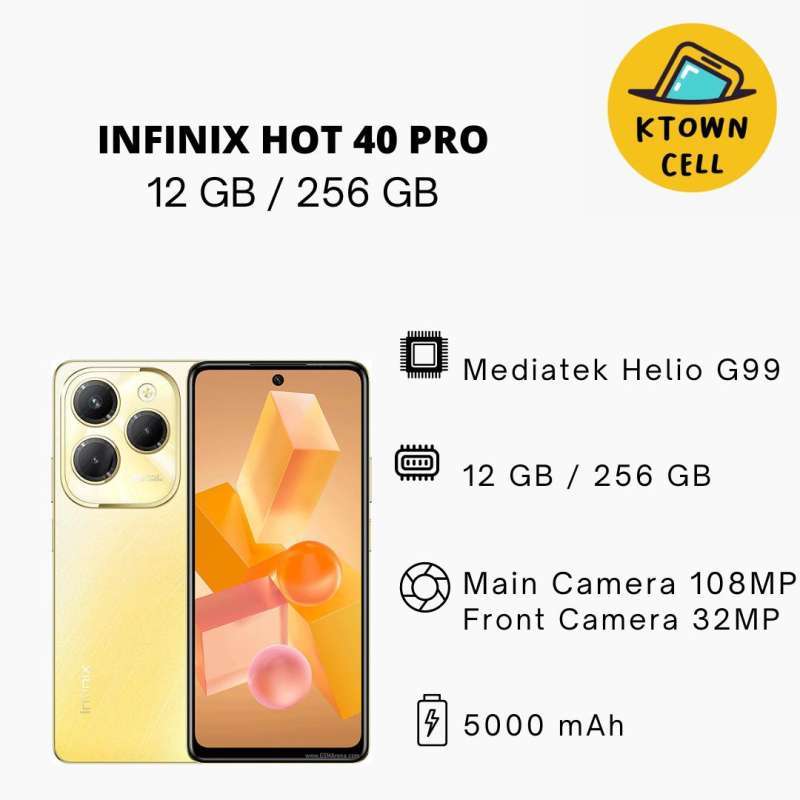 Jual Infnix Hot 40 Pro Spesifikasi Original, Murah & Diskon Harga Juni ...