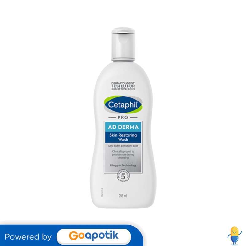 Jual Cetaphil Pro Ad Derma Skin Restoring Wash 295 Ml Botol Di Seller ...