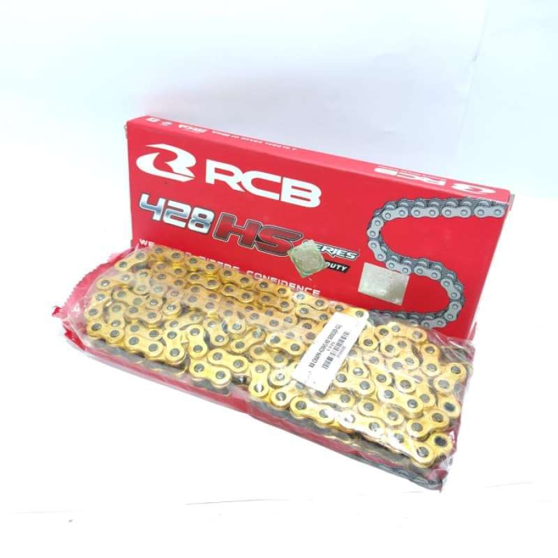 Promo Rantai Rcb Gold 428h 428hs-122l Heavy Duty Series Bukan Sss Diskon 20% Di Seller Toplets ...