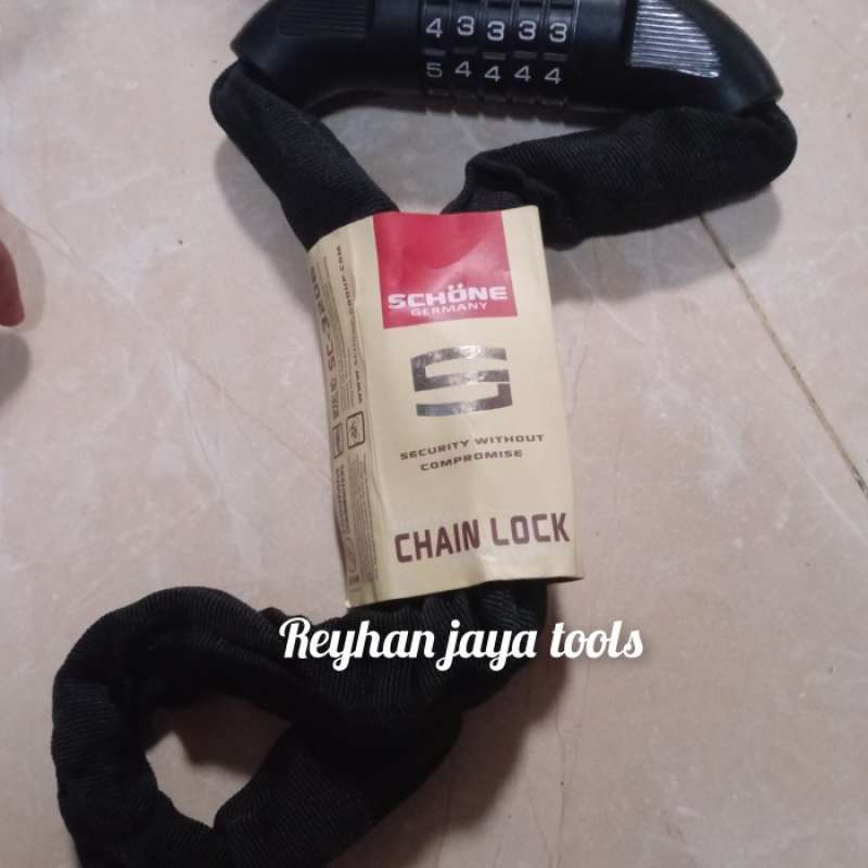 Promo Kunci Gembok Model Rante 5 Digit Sc3206 Schone Germany Kunci ...