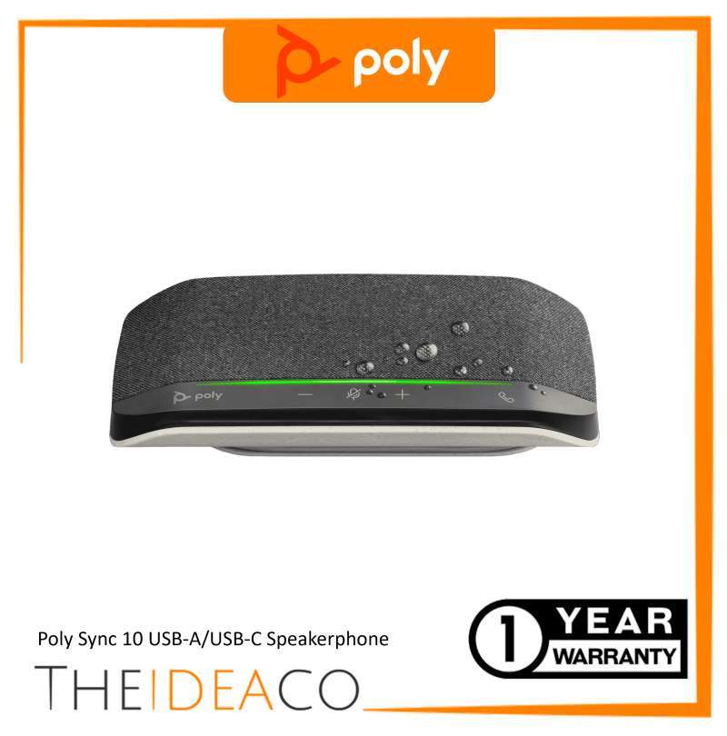 Jual Poly Hp Sync 10 Usb-a/usb-c Speakerphone Di Seller Theidea.co Official Store - Theidea.co ...